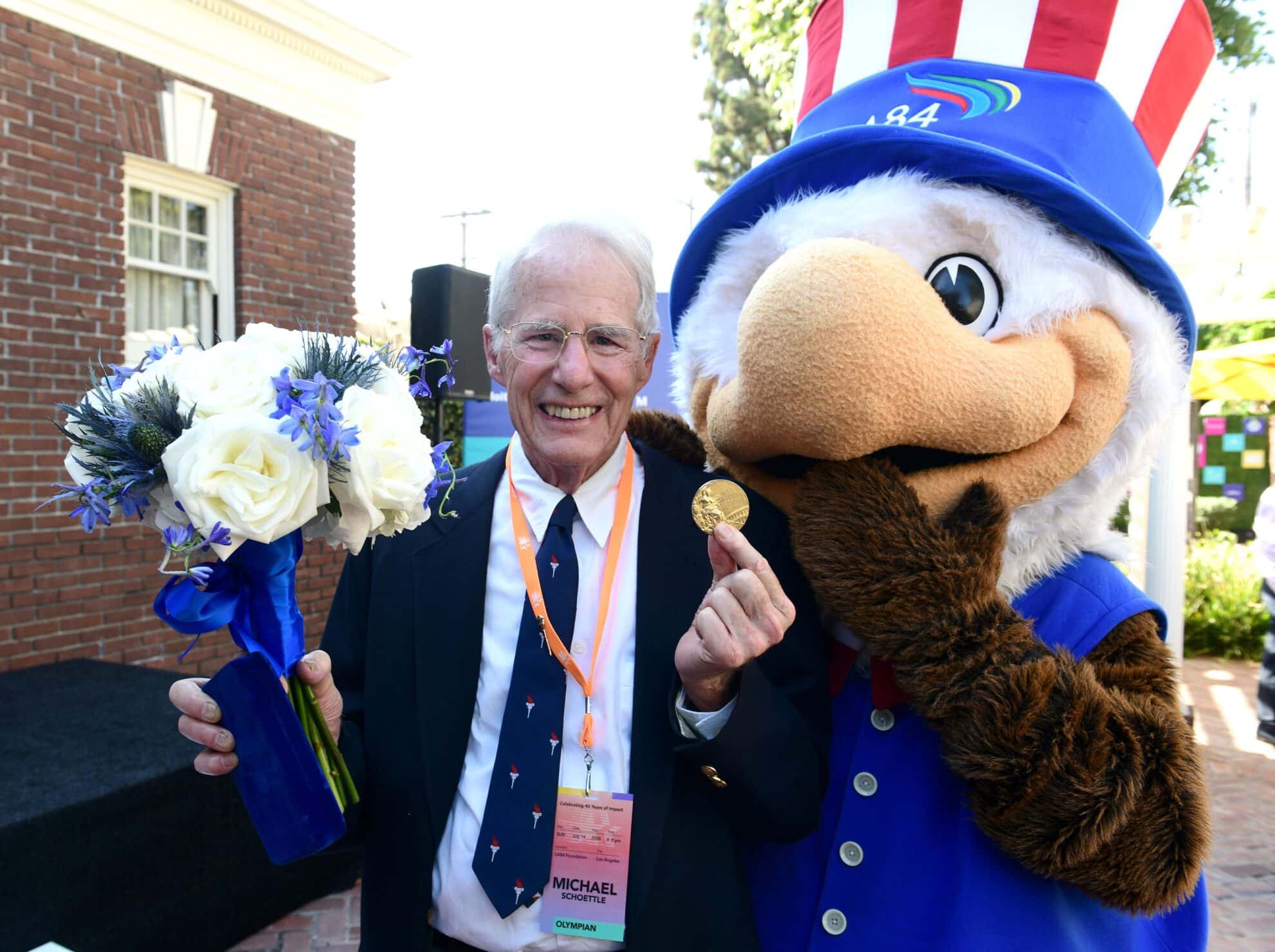 World Sailing - Michael Beaver Schoettle presented with Olympic gold ...