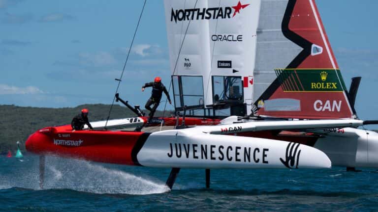 World Sailing - SailGP: High-speed, titanium T-Foils introduced to ...