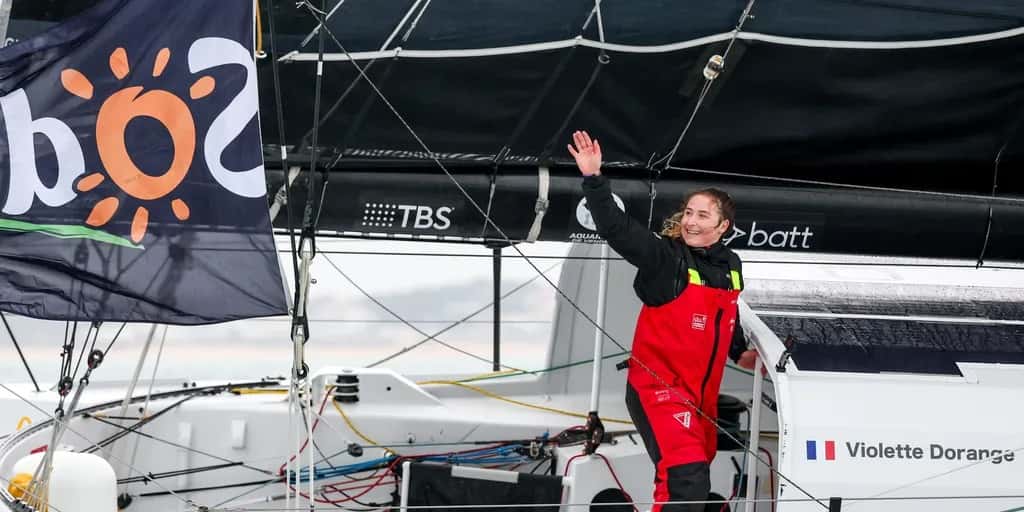 World Sailing - Violette Dorange sails into the history books as the ...