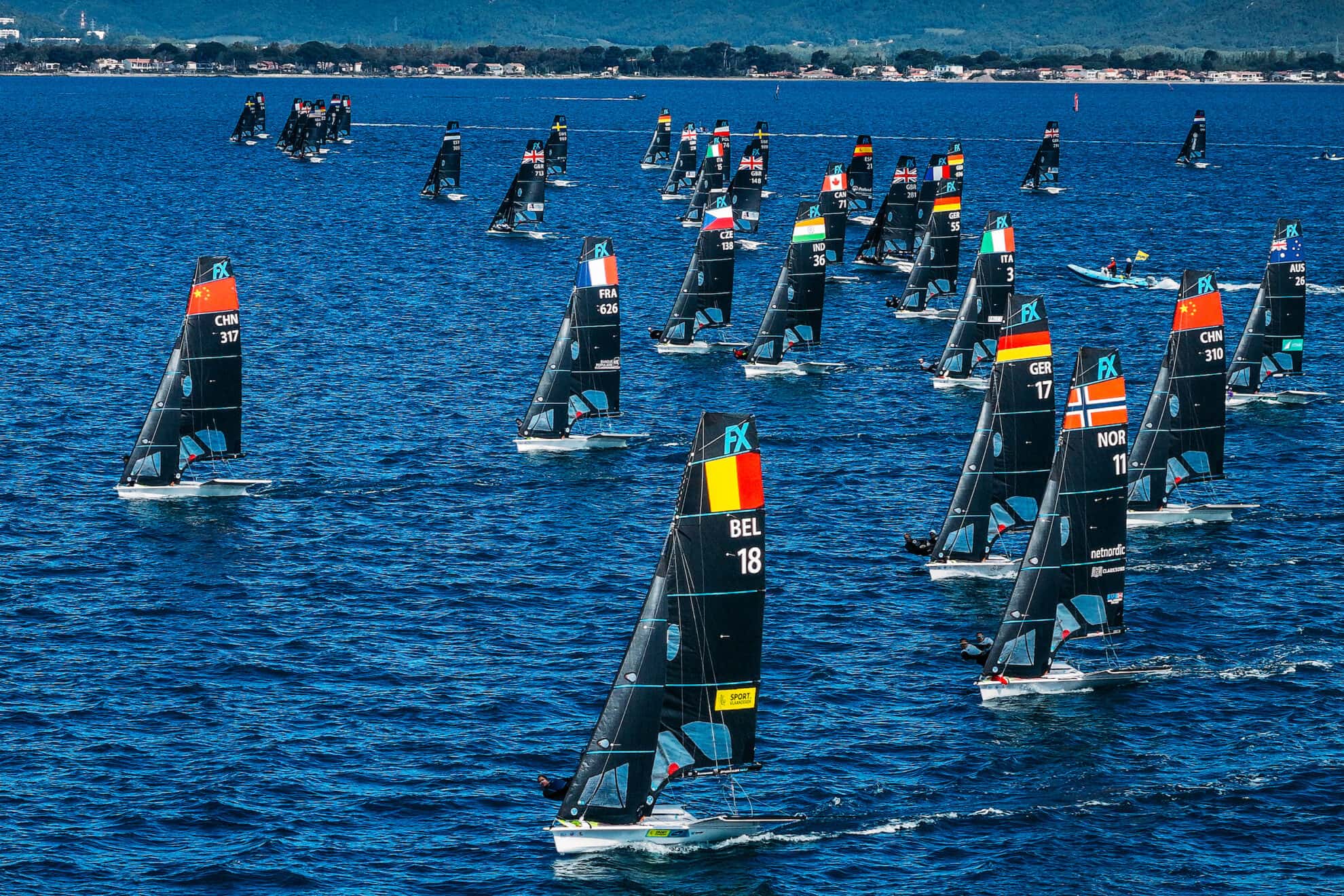 World Sailing - “Best day ever” as French Olympic Week sets sail in Hyères
