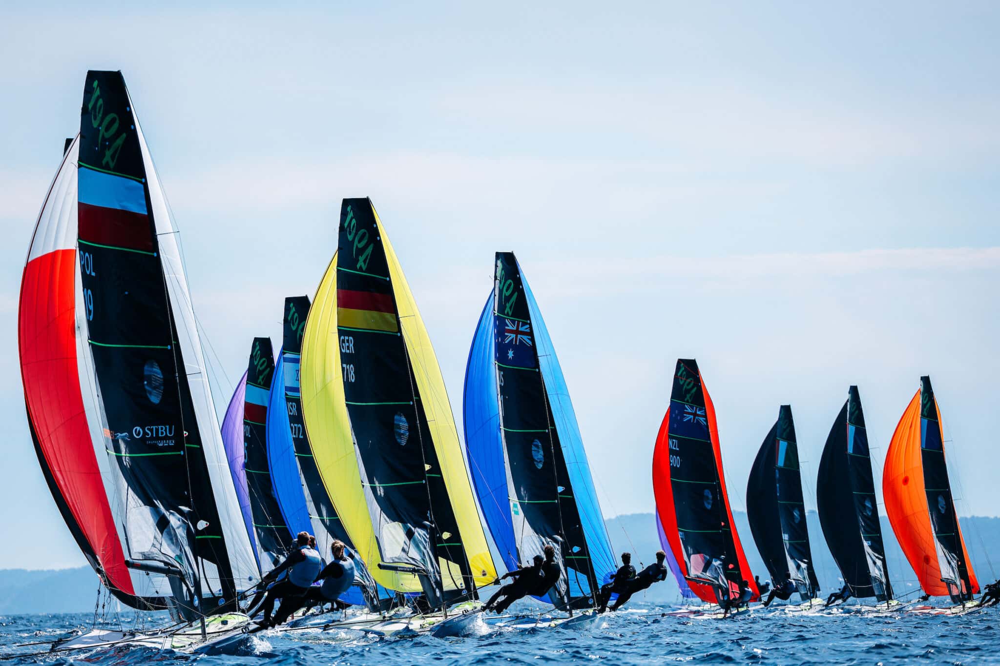 World Sailing - “Best day ever” as French Olympic Week sets sail in Hyères