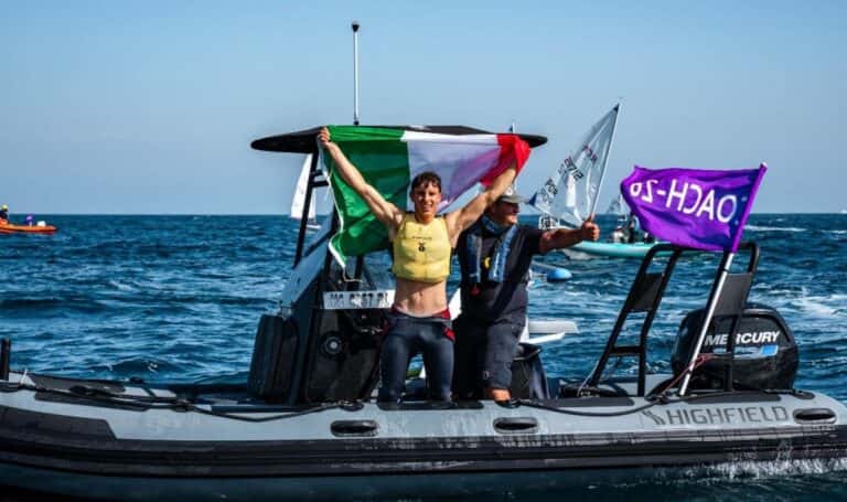 World Sailing - A Fitting Finale: 2025 ILCA 6 Youth World Championships wrap up with drama ...