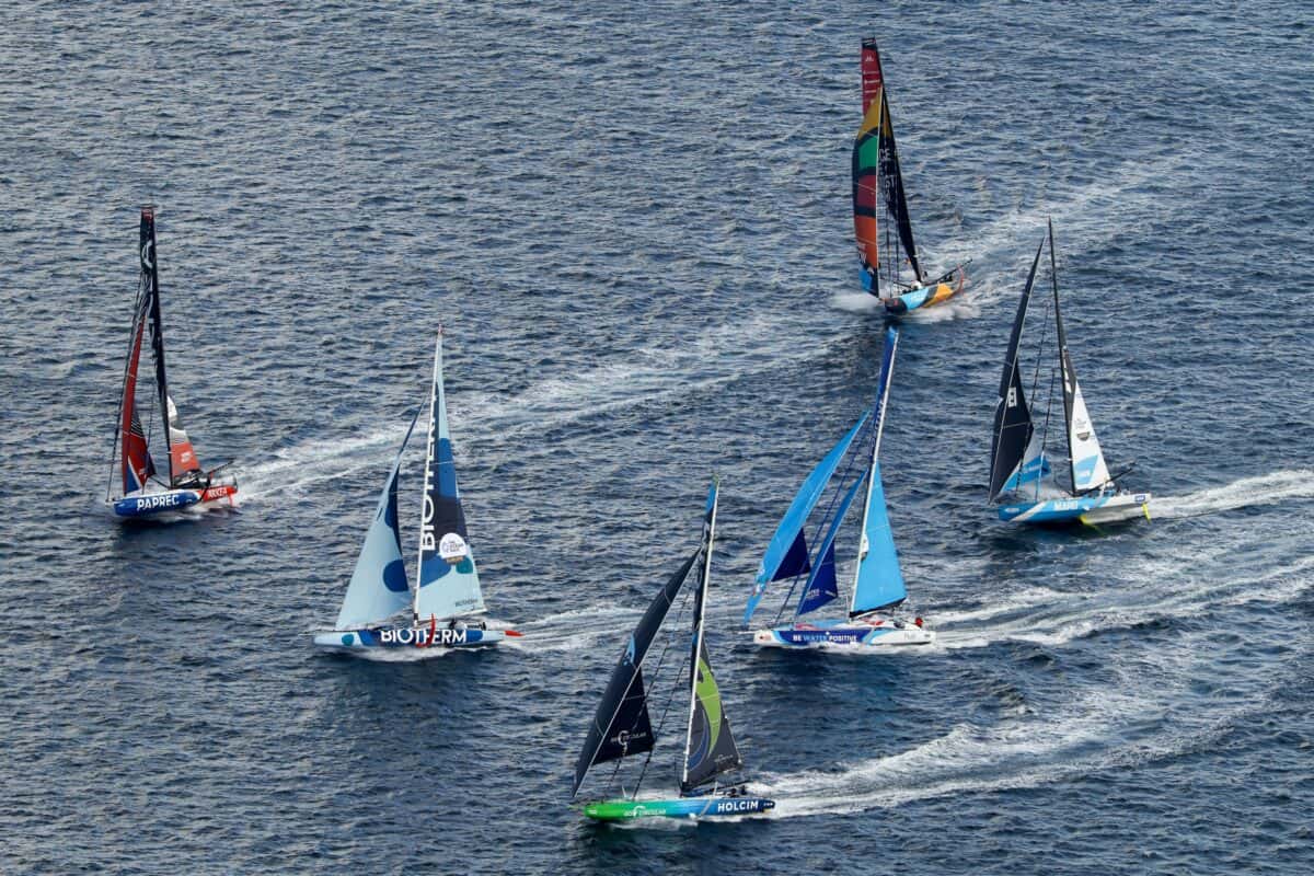 World Sailing - Spectacular collision sends two boats back to Kiel after high speed start to The ...