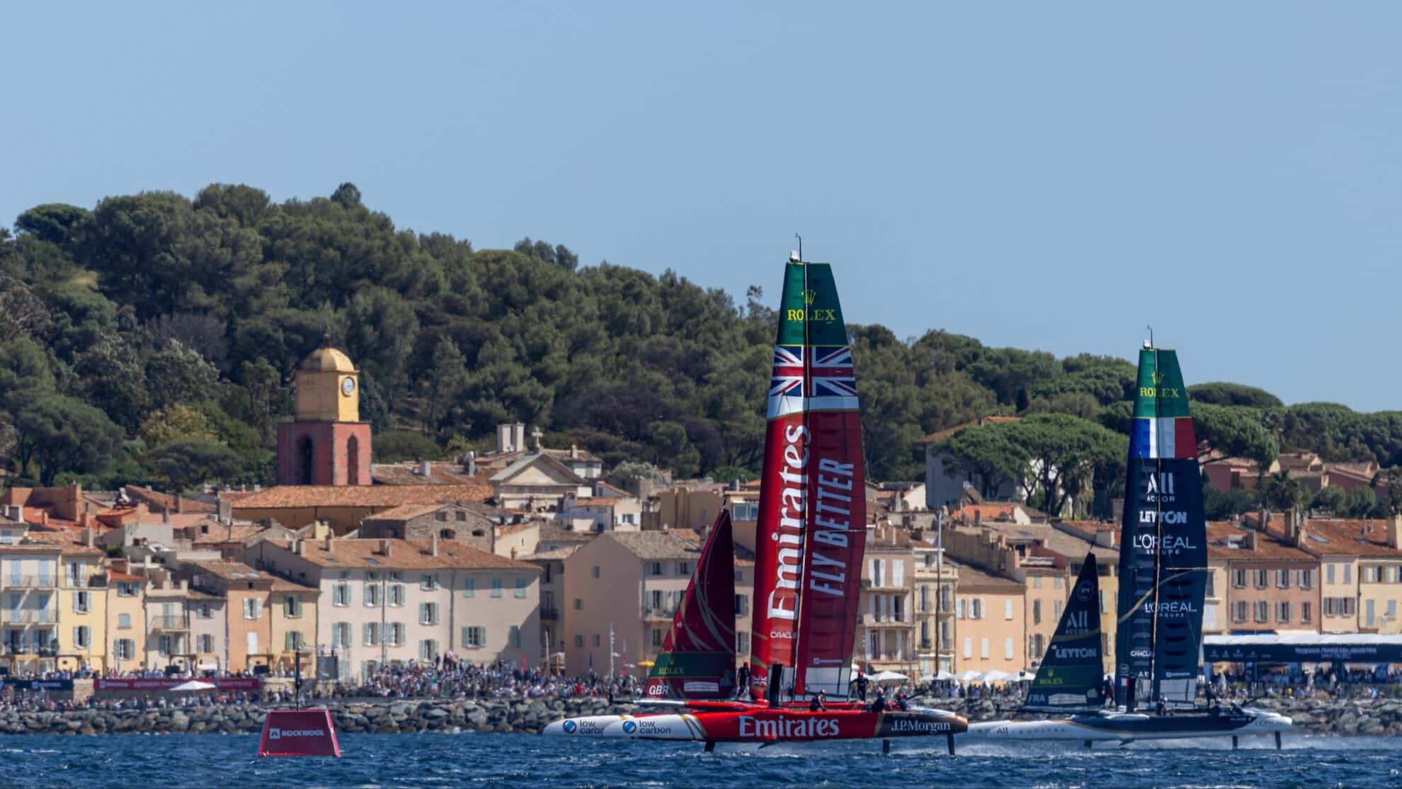 World Sailing - SailGP: Emirates GBR top table after crazy Saint-Tropez ...