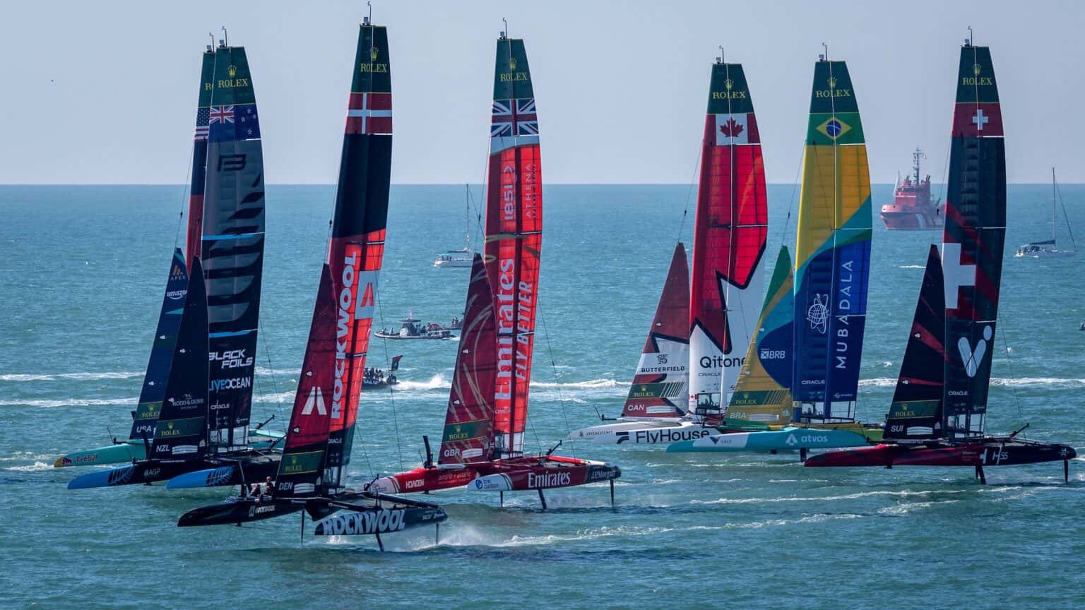 World Sailing - SailGP: ROCKWOOL Racing rule the waves in tricky Cadiz ...